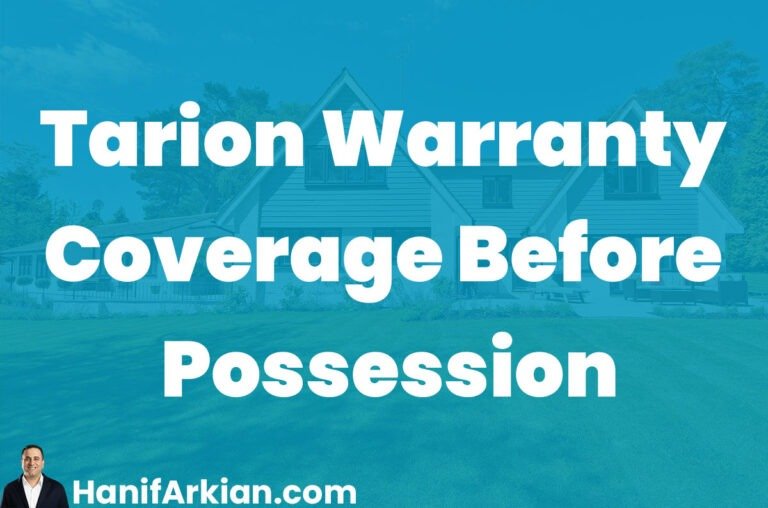 Tarion Warranty Coverage Before Possession: What Ontario Homebuyers Need to Know – My Investment ...